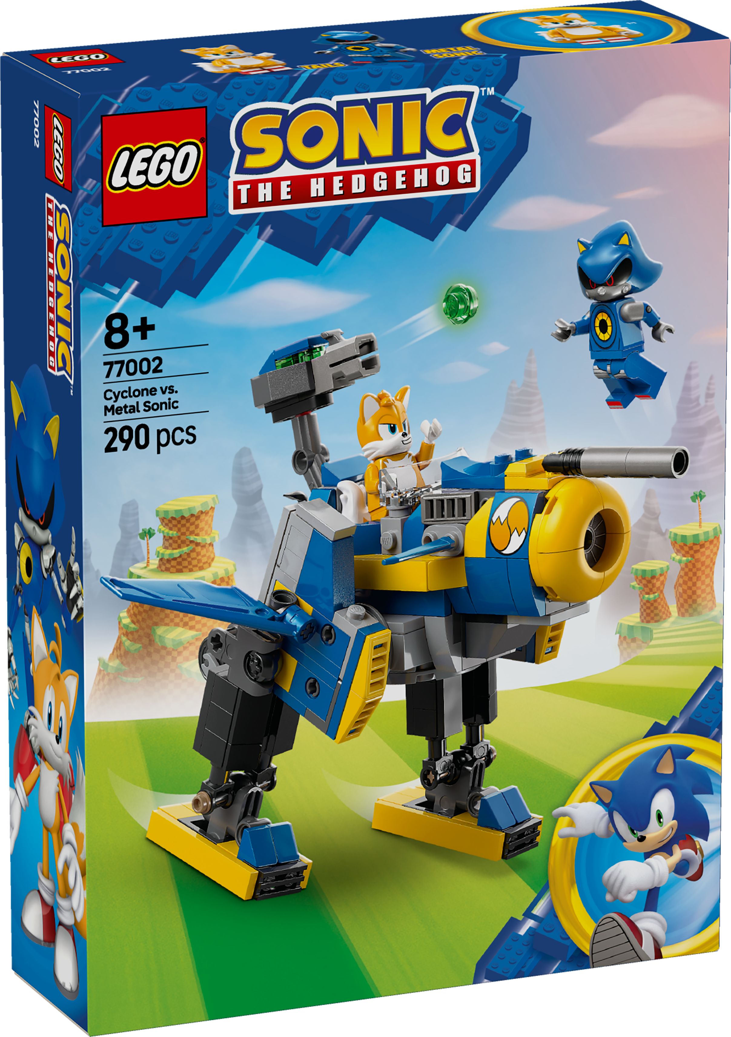 LEGO Sonic The Hedgehog Cyclone vs. Metal Sonic (77002) | LEGO Store Greece